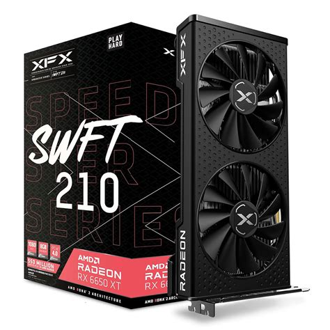 Tarjeta De Video Xfx Speedster Swft210 Radeon Rx 6650xt 8gb Gddr6