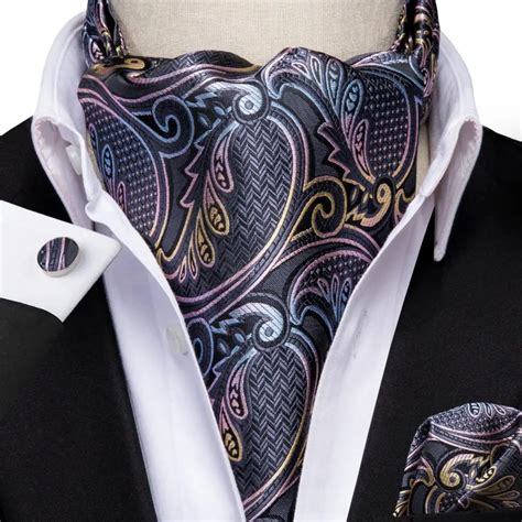 Classic Modern Ascot Tie Free Shipping