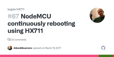 Nodemcu Continuously Rebooting Using Hx711 · Issue 67 · Bogdehx711