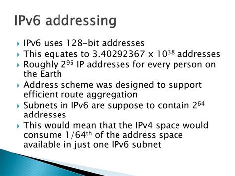 PPT CSIS 4823 Data Communications Networking IPv6 PowerPoint