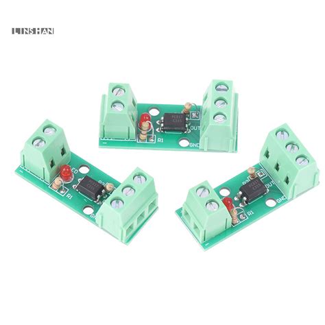 Linshan8 1 Channel Way Optocoupler Isolation Module Board PC817 EL817