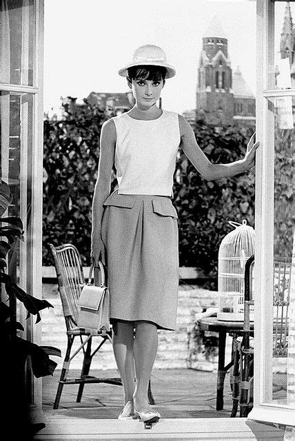 Audrey Hepburn Standing On The Set Of Paris When It Sizzles 1962 Artofit