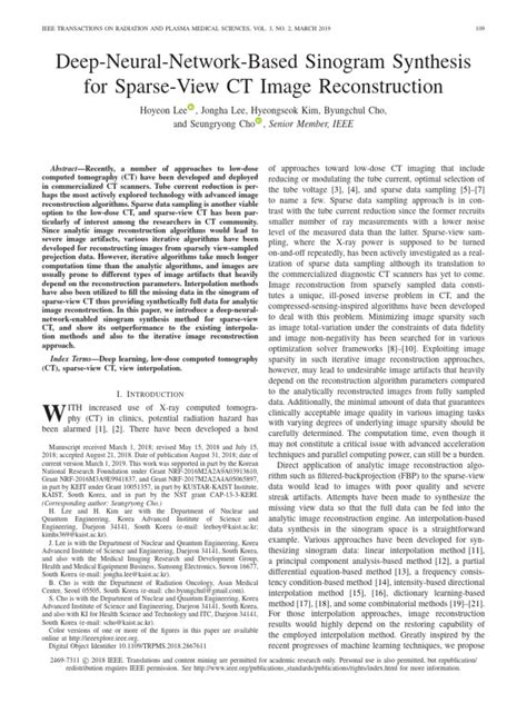 Ct Sinogram Synthesis Dnn Pdf Ct Scan Deep Learning