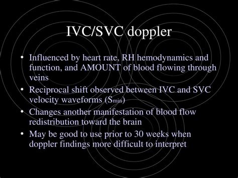 Ppt Understanding Doppler And Its Current Uses In Ob Powerpoint