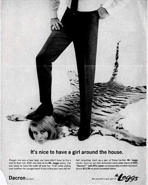 The Sexist Vintage Print Adverts From The 1950s By Well Known Brands