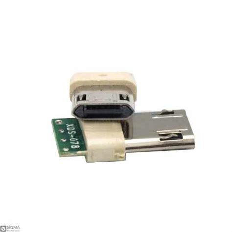 20 Pcs Micro Usb Male Breakout Board