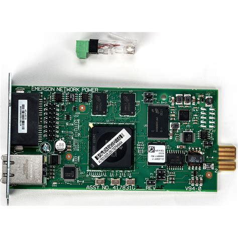 vertiv liebert intellislot unity dp network cardremote monitoring dual