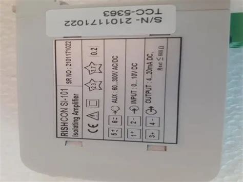 dc signal isolator rishabh dc transducer si 102 4 20ma 4 20ma 60 300v