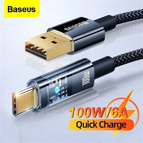 Cáp Sạc Tự Ngắt Type C Baseus Baseus Explorer Series 100w Auto Off
