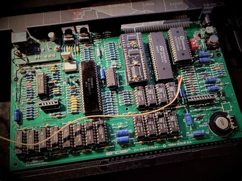 Zx Spectrum 48k Issue 6a Motherboard Replica Pcbs From Devzine Pl On Tindie
