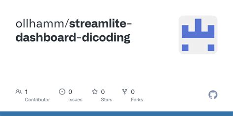 GitHub Ollhamm Streamlite Dashboard Dicoding