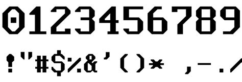 Nouveau IBM Font FFonts Net