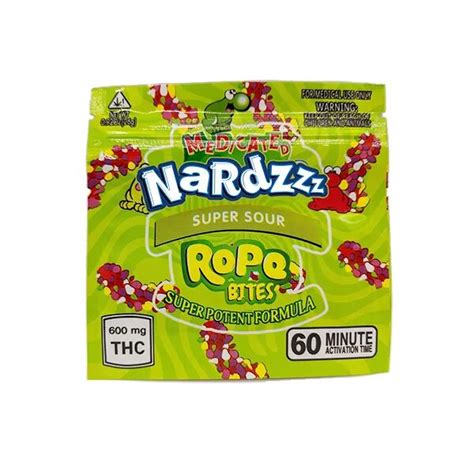 Nerds Sour Rope Bites 600mg Thc Goldbuds