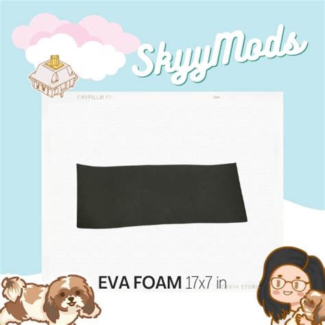 2mm Eva Foam For Keyboard Modding Shopee Philippines