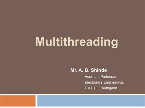 Multithreading Pdf