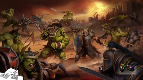 2024년 최신게임 워크래프트1 리마스터 휴먼 편 Youtube