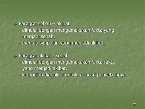 Contoh Kalimat Sebab Akibat 2