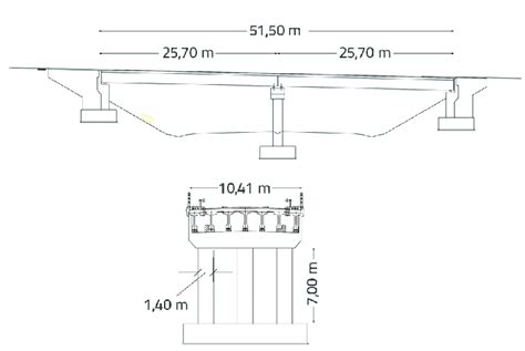 Configuration And Geometry Of The Selected Bridge Download Scientific