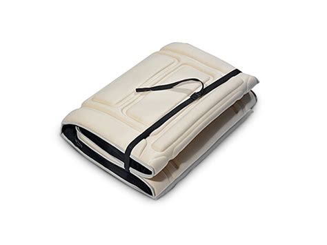 10 Motor Full Body Massage Mat With Heat Beige Entrepreneur