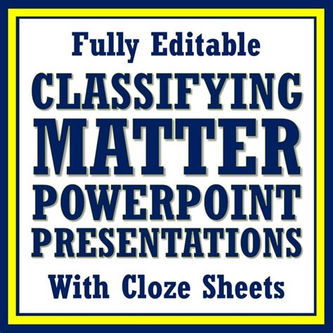 Classification Of Matter Worksheet Pure Substances And Mixtures Review