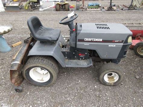 Craftsman GT 20 HP Twin Riding Lawn Mower with Kohler Magnum Motor, Six-Speed, 50" Cut, Has Low ...