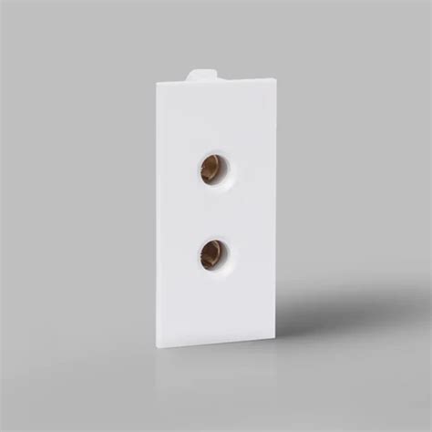 6a 2 Pin Socket 10131 At ₹ 22piece 2 Pin Socket In New Delhi Id