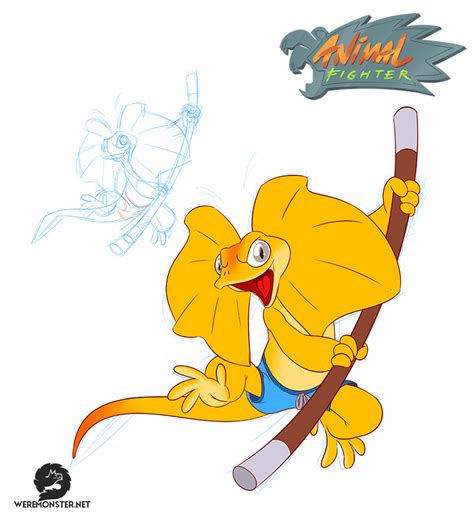 Anthro Frilled Lizard
