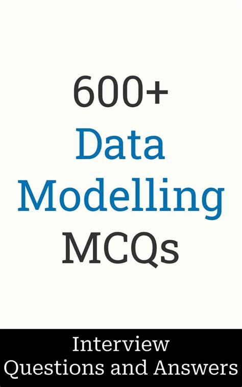 600 data modelling interview questions and answers mcq format questions freshers to