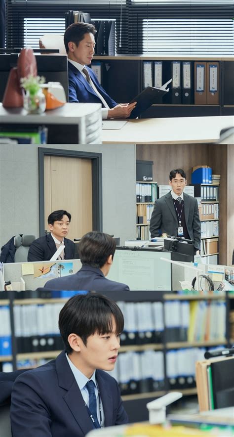 첫방 감사합니다 신하균 이성파 감사팀장신입 이정하 경계 눈초리