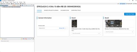 Unable To Upload Code To Efr32mg24 Because The Adapter Board Version Not Matching With