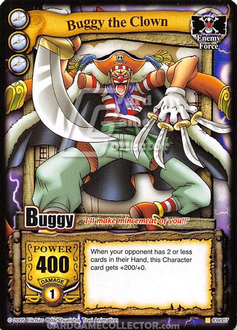 Buggy The Clown One Piece Ccg 2005