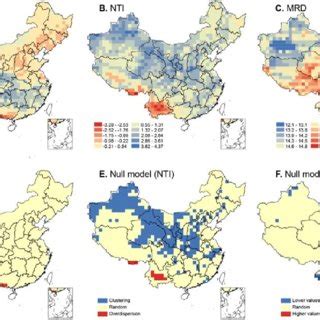 Geographic Patterns Of A Net Relatedness Index Nri B The Nearest