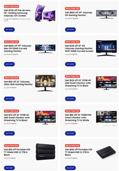 Live Samsung Cyber Black Friday 2022 Ad 4k Pho
