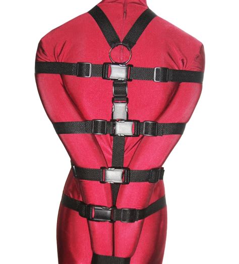 Five Point Poly Webbing Bondage Harness Poly Webbing 4 Etsy