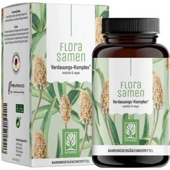 Naturtreu Florasamen Psyllium Komplex na trávení 120 kapslí od 650 Kč