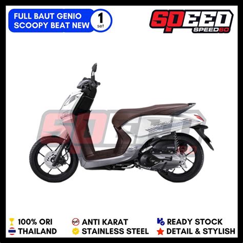 Jual Probolt Baut Beat Scoopy Genio New 2020 2021 Full Set Stainless