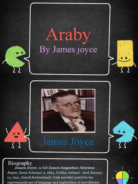 Araby Pdf James Joyce Narration