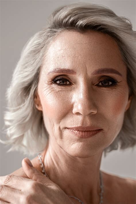 Natural Retouching Of The Age Model Behance
