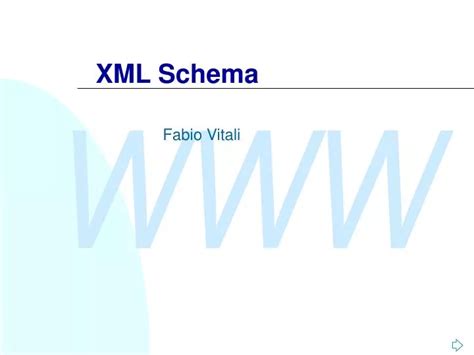 Ppt Xml Schema Powerpoint Presentation Free Download Id3754510