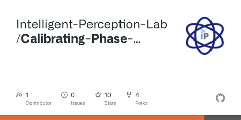 Github Intelligent Perception Lab Calibrating Phase Offsets For
