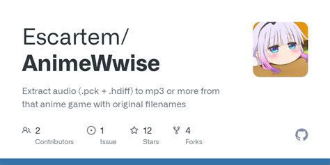 Github Escartemanimewwise Extract Audio Pck Hdiff To Mp3 Or More From That Anime Game