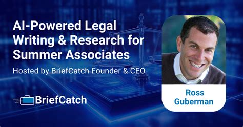 Ai Powered Legal Writing And Research Webinar Recap