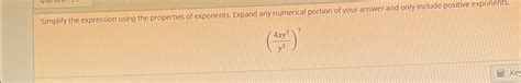 Solved Simplify The Expression Using The Properties Of Chegg
