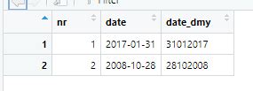 R How Do I Change A Ymd Date To A Dmy Date With Lubridate Stack