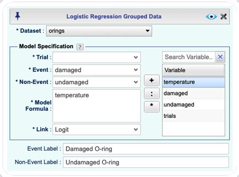 Logistic Regression Rguroo Users Guide