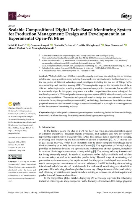 Pdf Scalable Compositional Digital Twin Based Monitoring System For