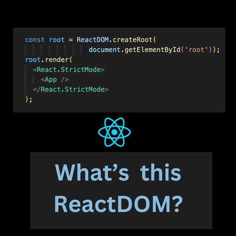 React Vs Reactdom What You Need To Know Divyojyoti Ghosh Posted On