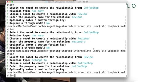 Loopback Define Model Relations Youtube