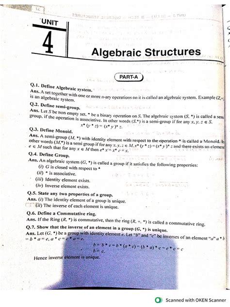 Discrete Unit 4 Pdf