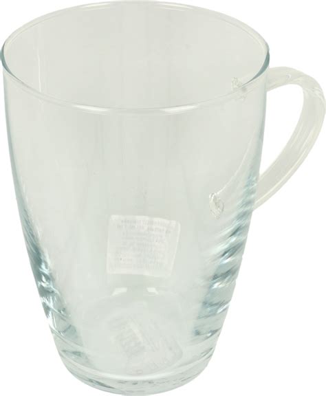 IDEENWELT Szklanka Przezroczysta Z Uchem Poj 400 Ml 1 Szt